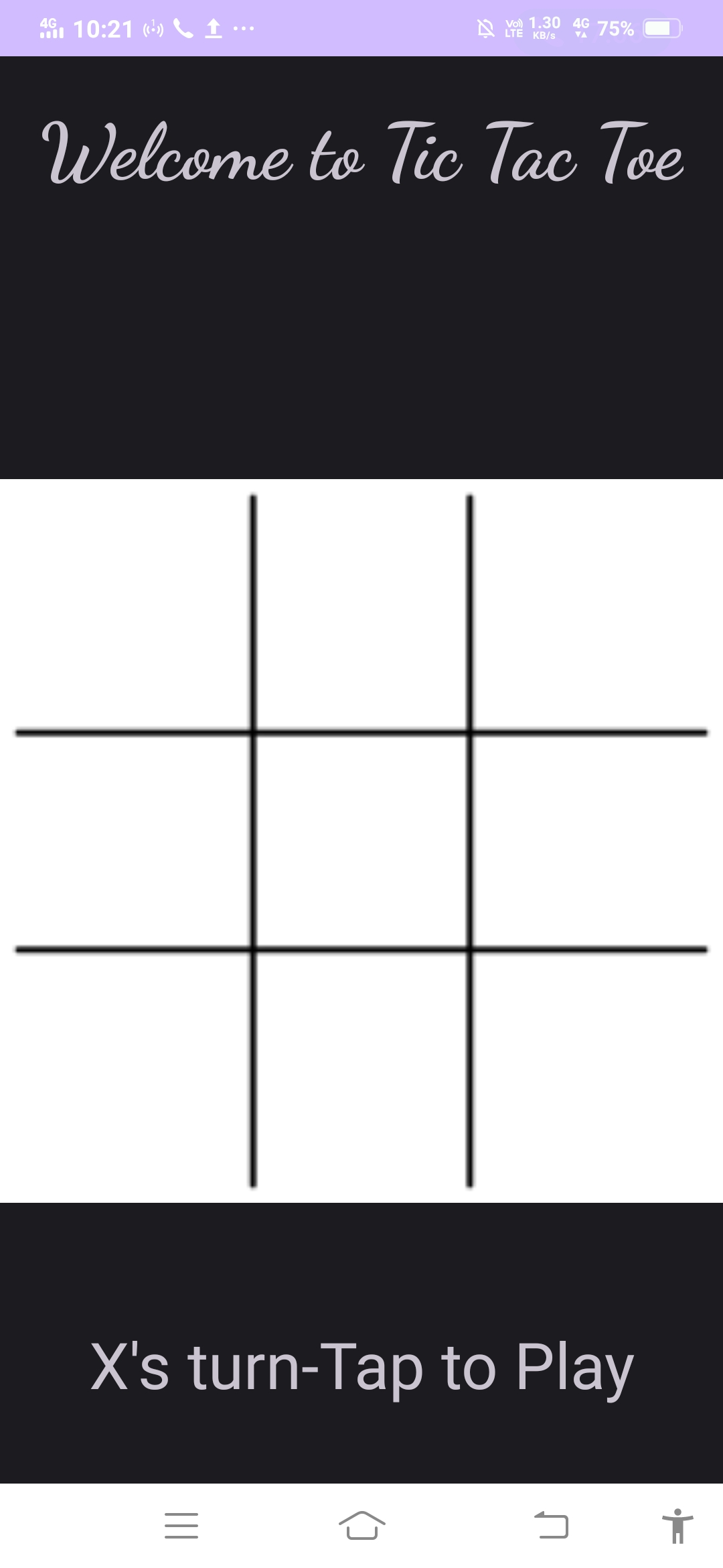 GitHub - kramika/tictactoe: TicTacToe is traditionally played on a 3 × ...