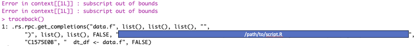 `Error in splat[[2]] : subscript out of bounds` · Issue #12145 · rstudio/rstudio · GitHub