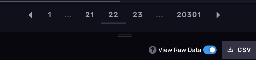 Bug: Raw data view page scroll impossible to use beyond a handful of pages. · Issue #3918 ...