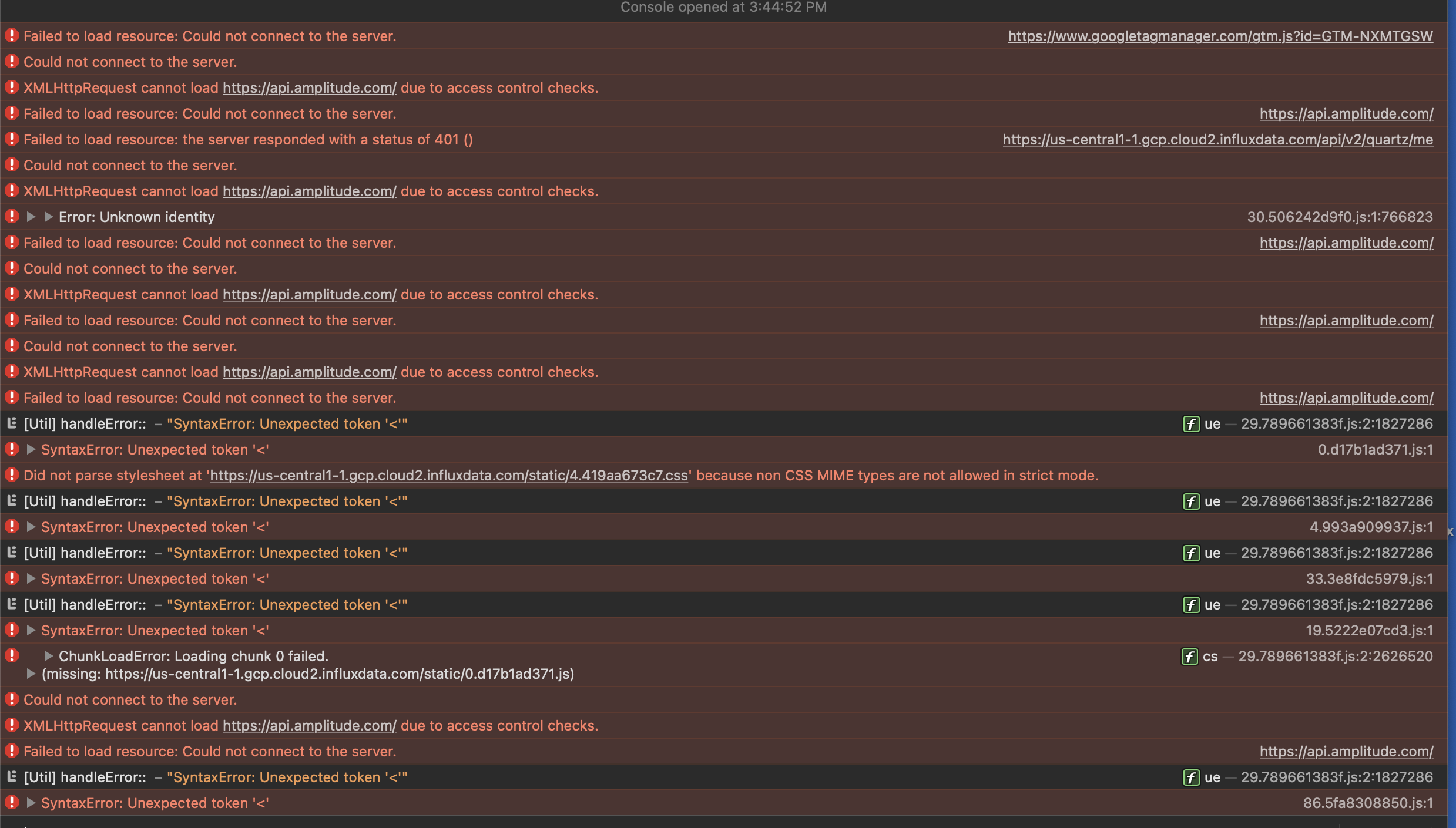 Chunk Loading Error · Issue #4577 · influxdata/ui · GitHub