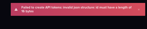 [bug] sometimes api token generation fails with a length error · Issue #5277 · influxdata/ui ...