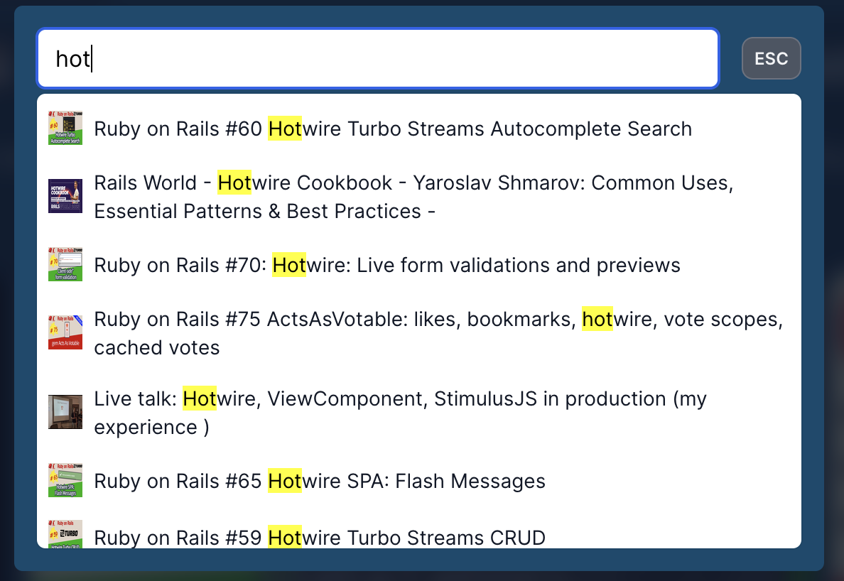 highlight search results · Issue #2014 · avo-hq/avo · GitHub