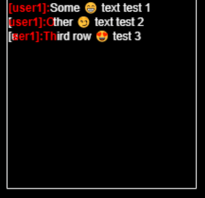 [HTML5] Wrong position when using Emoji characters in htmlText · Issue #2207 · openfl/openfl ...
