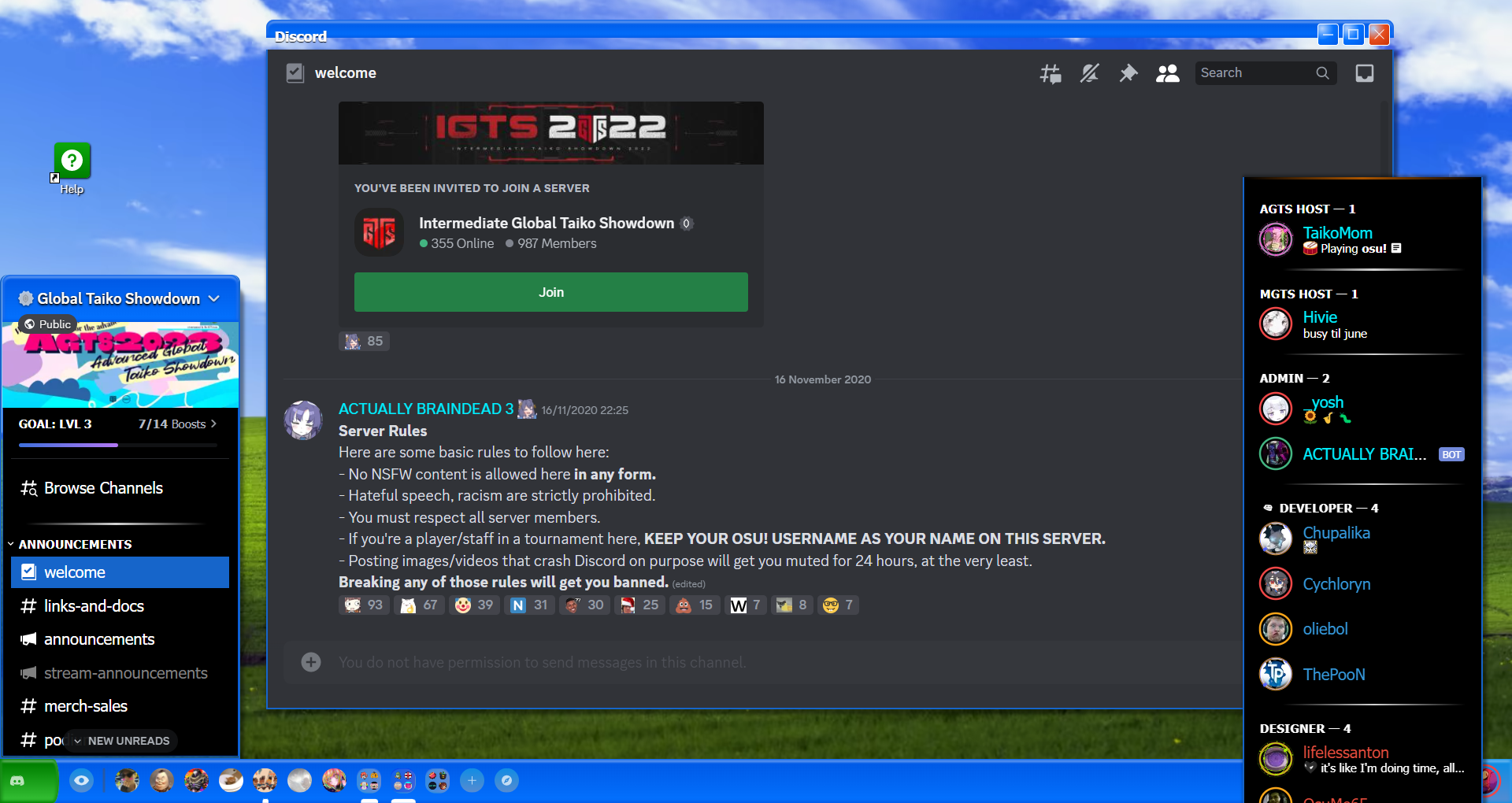 theme not scaling correctly · Issue #10 · Saltssaumure/xp-discord-theme · GitHub