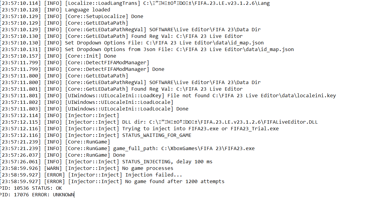 I cant launch the game ("No game found after 1200 attempts") · Issue ...