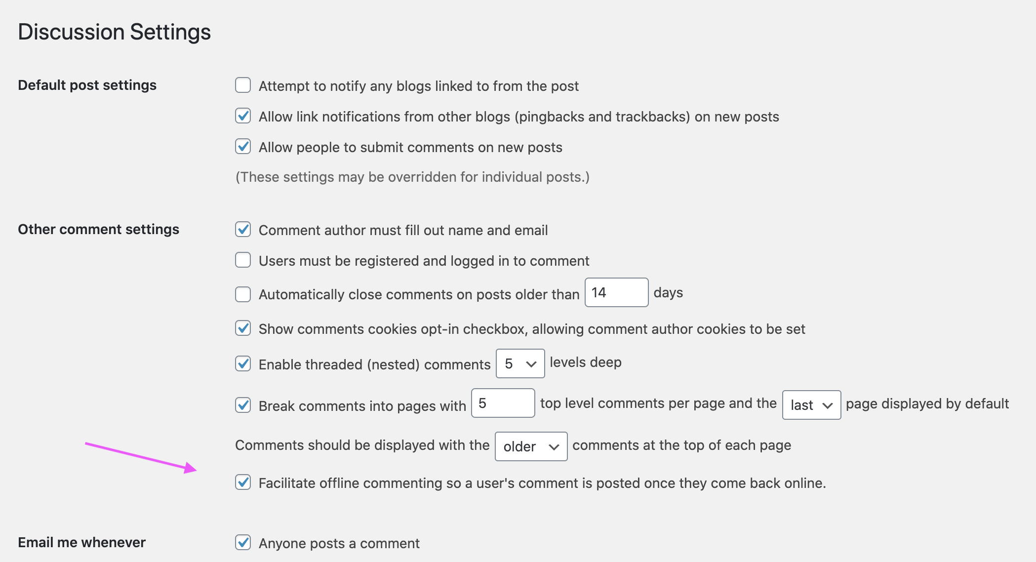 Provide means of opting-in to offline browsing · Issue #344 · GoogleChromeLabs/pwa-wp · GitHub