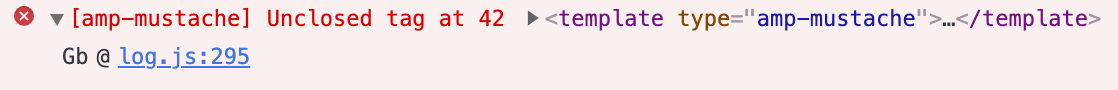amp-mustache: Better debug logging e.g. for template syntax errors · Issue #25596 · ampproject ...
