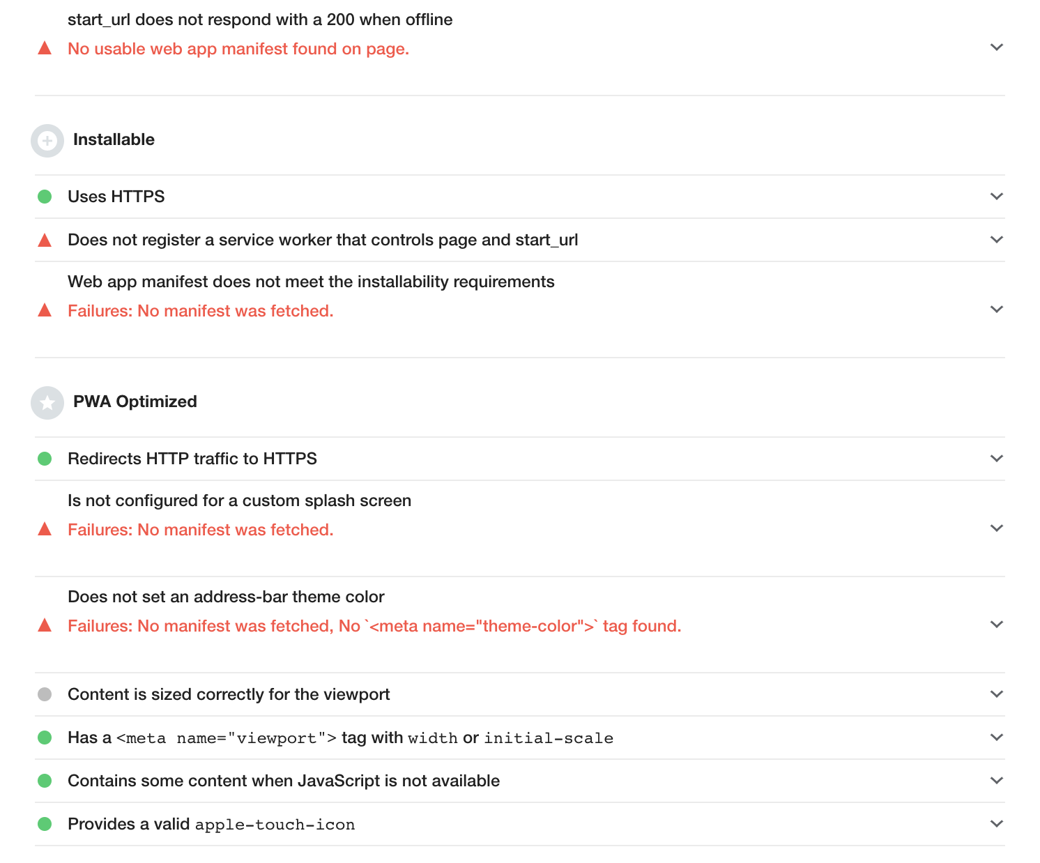 App not offered for install on iOS · Issue #208 · GoogleChromeLabs/pwa-wp · GitHub