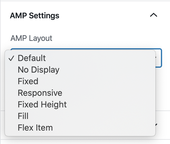 Deprecate AMP Layout settings · Issue #4554 · ampproject/amp-wp · GitHub