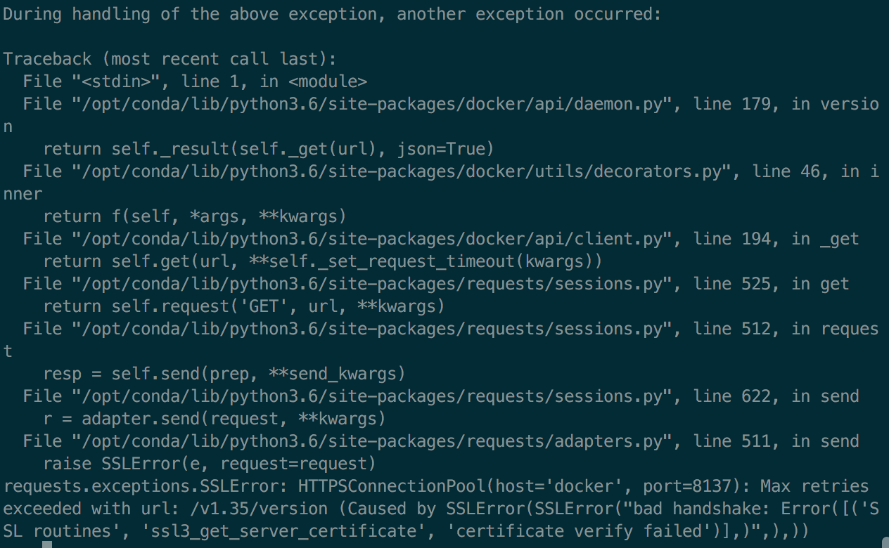 Better documentation for connecting with TLS · Issue #365 · docker/docker-py · GitHub