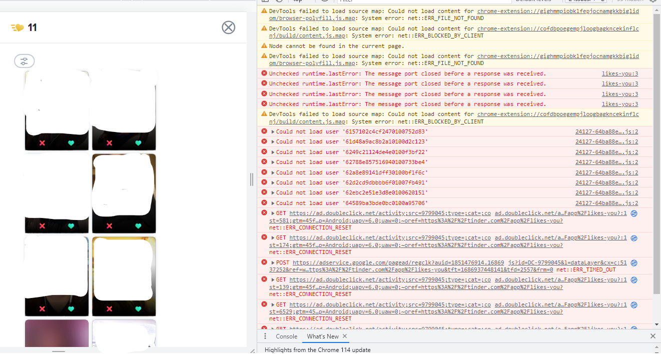 No more people shows up · Issue #49 · tajnymag/tinder-deblur · GitHub