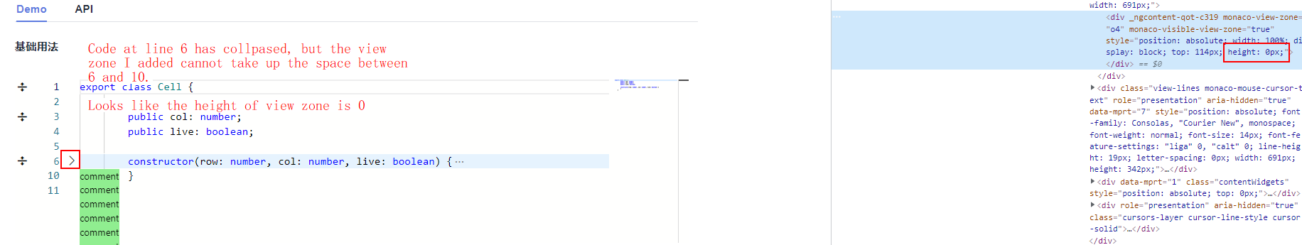 [Feature Request] Add an allowOverflowViewZone property · Issue #2812 · microsoft/monaco-editor ...