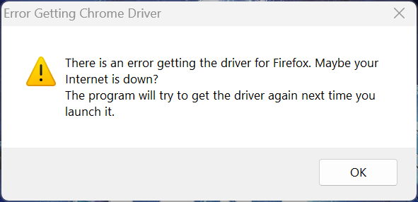 Cannot Fetch Webdriver · Issue 25 · Philpw99stashhelper · Github