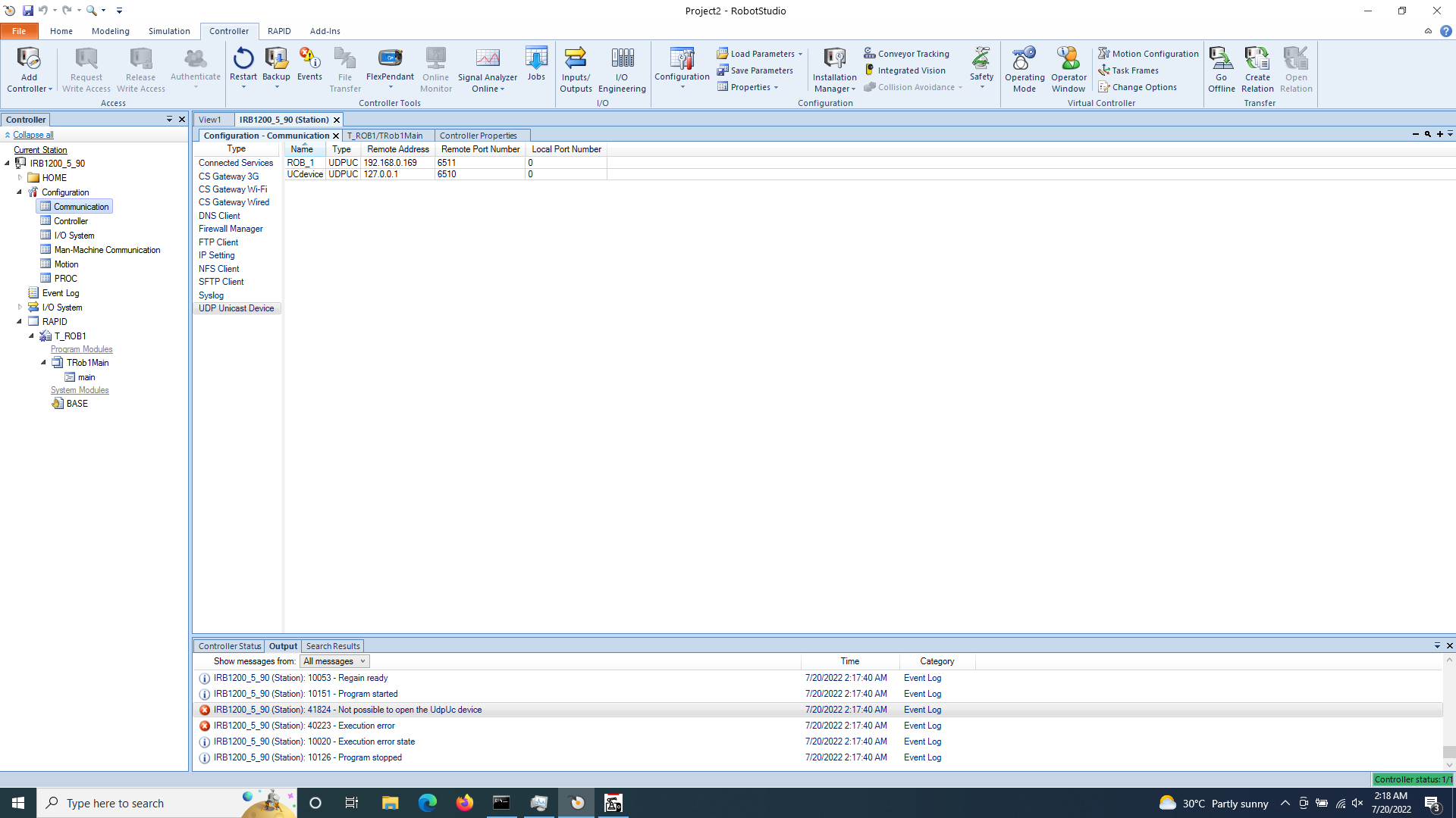 OmniCore Controller Support | GoFa CRB1500 ROS support · Issue #33 ...