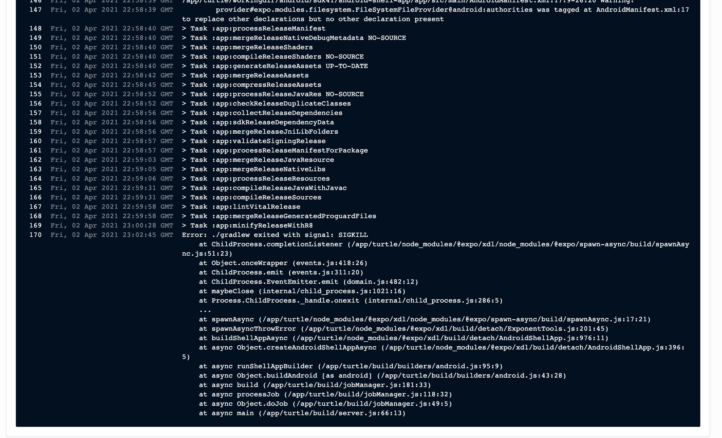 [Beta][Android][Lottie] Can't build APK with lottie-react-native · Issue #12409 · expo/expo · GitHub