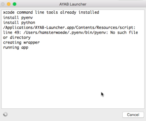 Problem at the start of AYAB · Issue #267 · AllYarnsAreBeautiful/ayab-desktop · GitHub