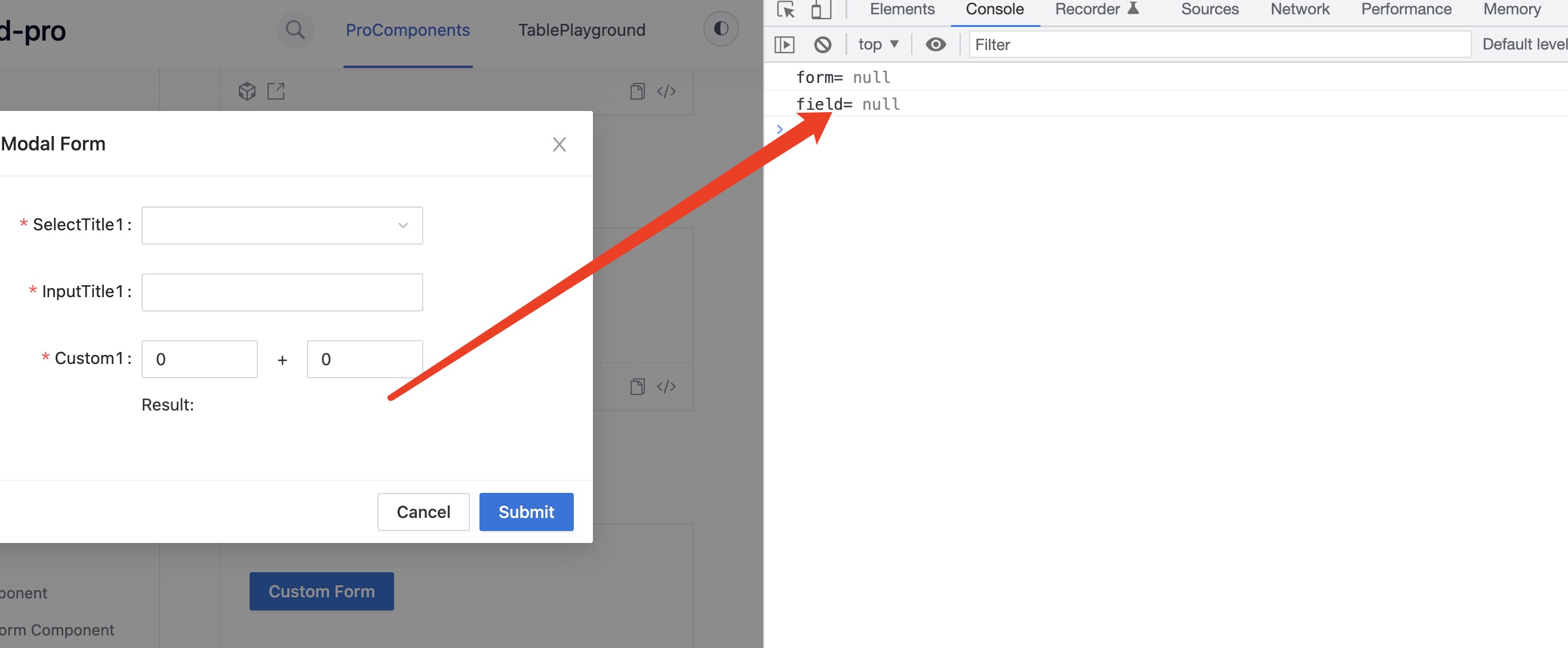 自定义组件中使用useForm未拿到form示例 · alibaba formily · Discussion #3110 · GitHub