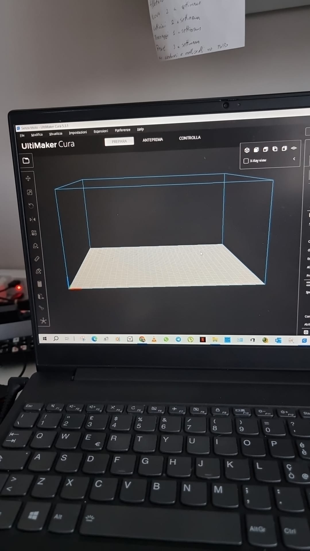 errore nella visualizzazione del piano di stampa · Issue #15620 · Ultimaker/Cura · GitHub