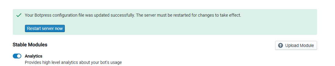 solutions/custom modules/README.MD at master · botpress/solutions · GitHub
