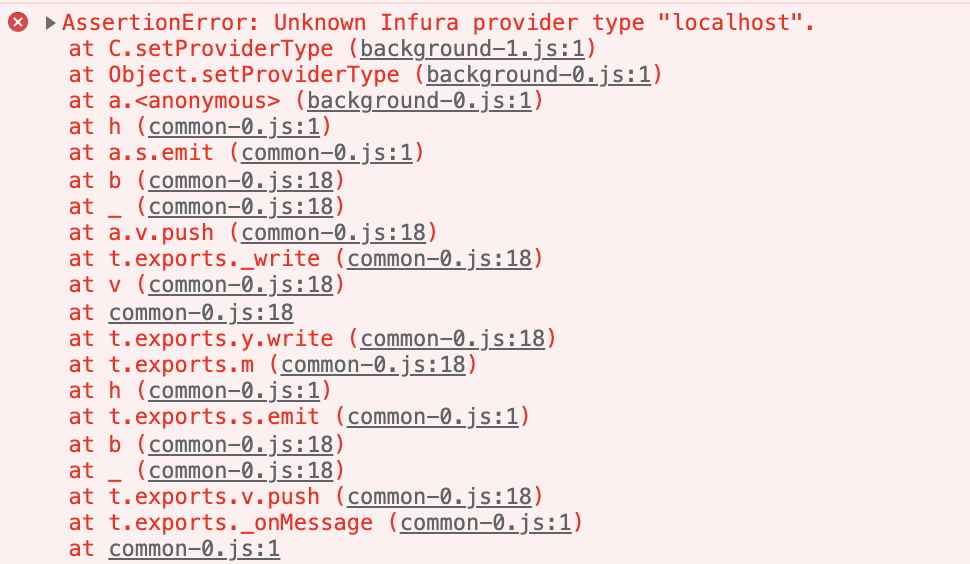 Metamask Extension can not change network to localhost (Version 10.6.0 ...