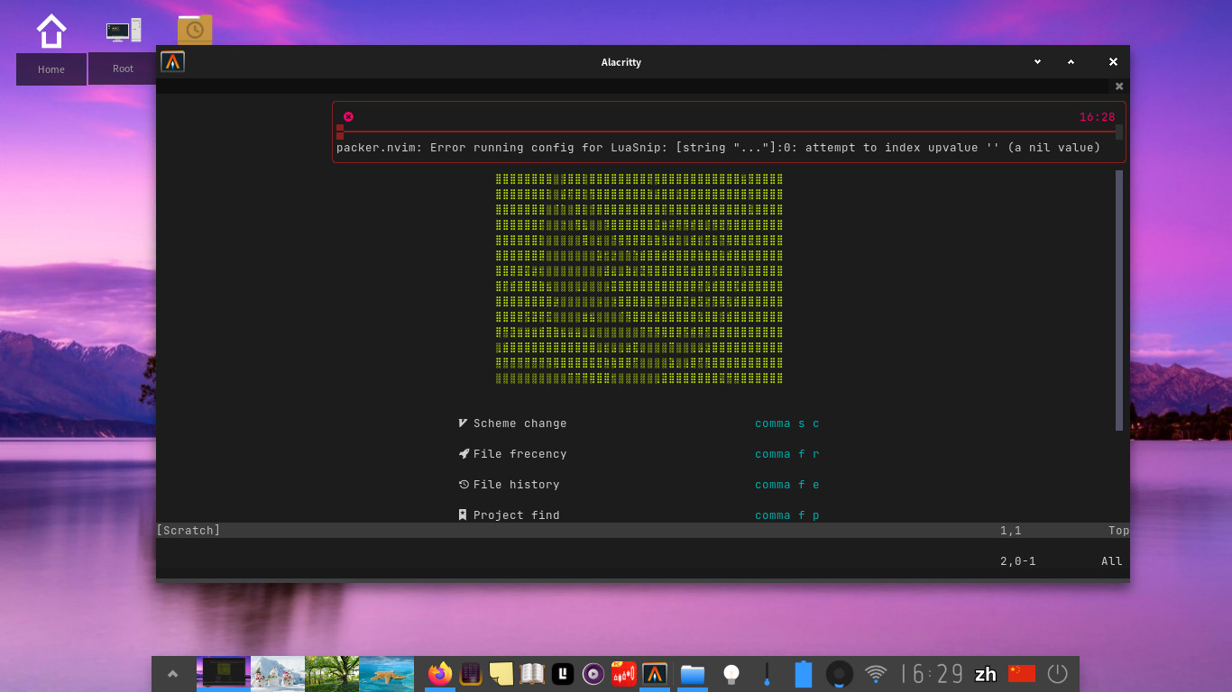 遇到两个问题，查了issues也没解决 · Issue #295 · ayamir/nvimdots · GitHub