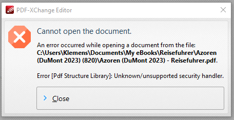 DeDRM for new PDF (issued 2023) not working · Issue #2240 · apprenticeharper/DeDRM_tools · GitHub