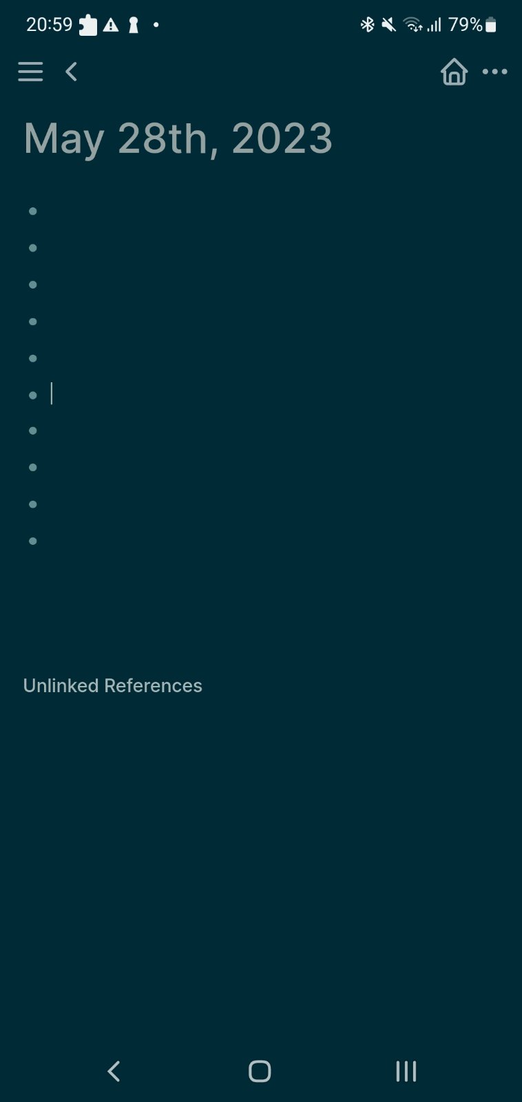 Unable to delete rows on android mobile app · Issue #9526 · logseq/logseq · GitHub