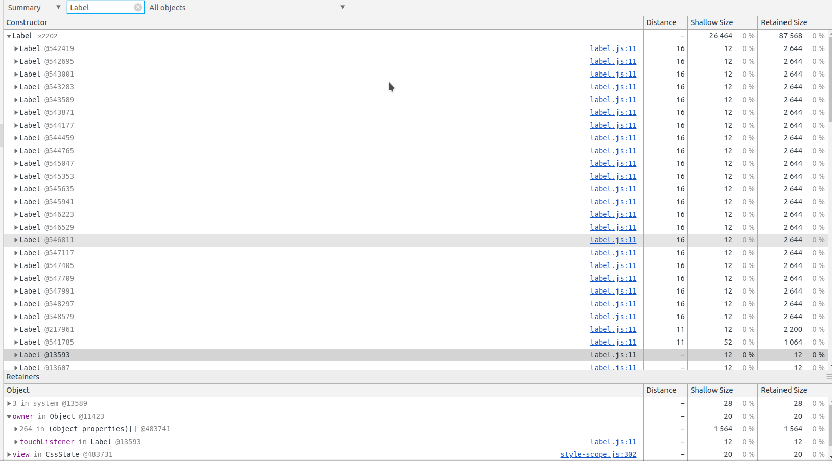 Is there a memory problem with the owner references on android? · Issue #6913 · NativeScript ...