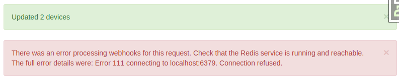 Handle Exception When A Webhook Is Triggered But Redis Is Unreachable