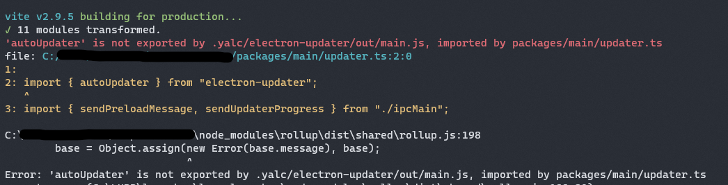 Can't setup local development environment · Issue #6943 · electron-userland/electron-builder ...