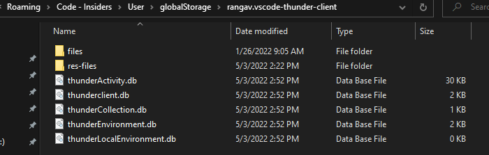 Thunder Client forever updating database · Issue #581 · thunderclient ...