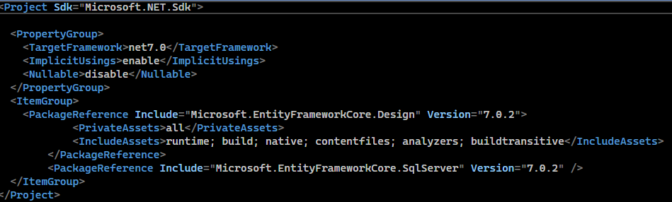 Compare dbContext to Database required .NET 3+, but running .NET 7 · Issue #1665 · ErikEJ ...