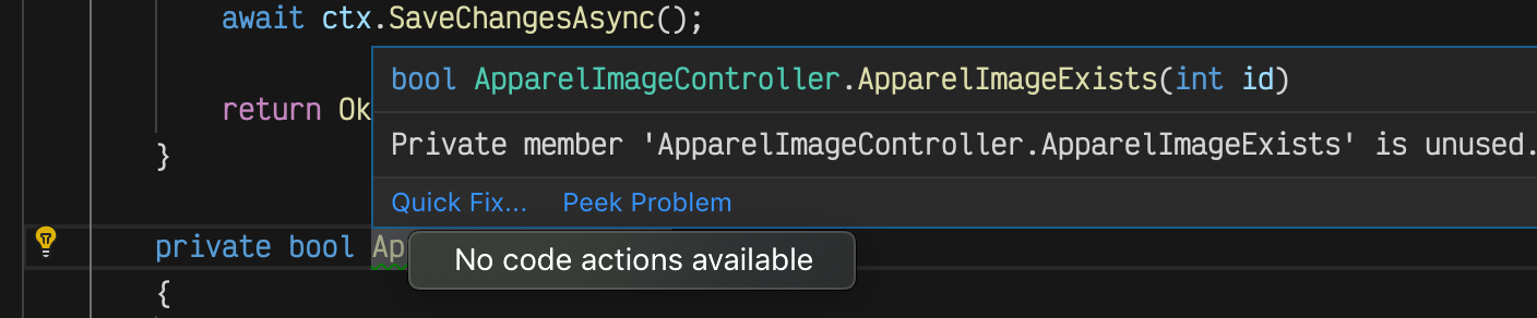 Quick Fix link in popup window doesn't show fixes · Issue #76637 ...