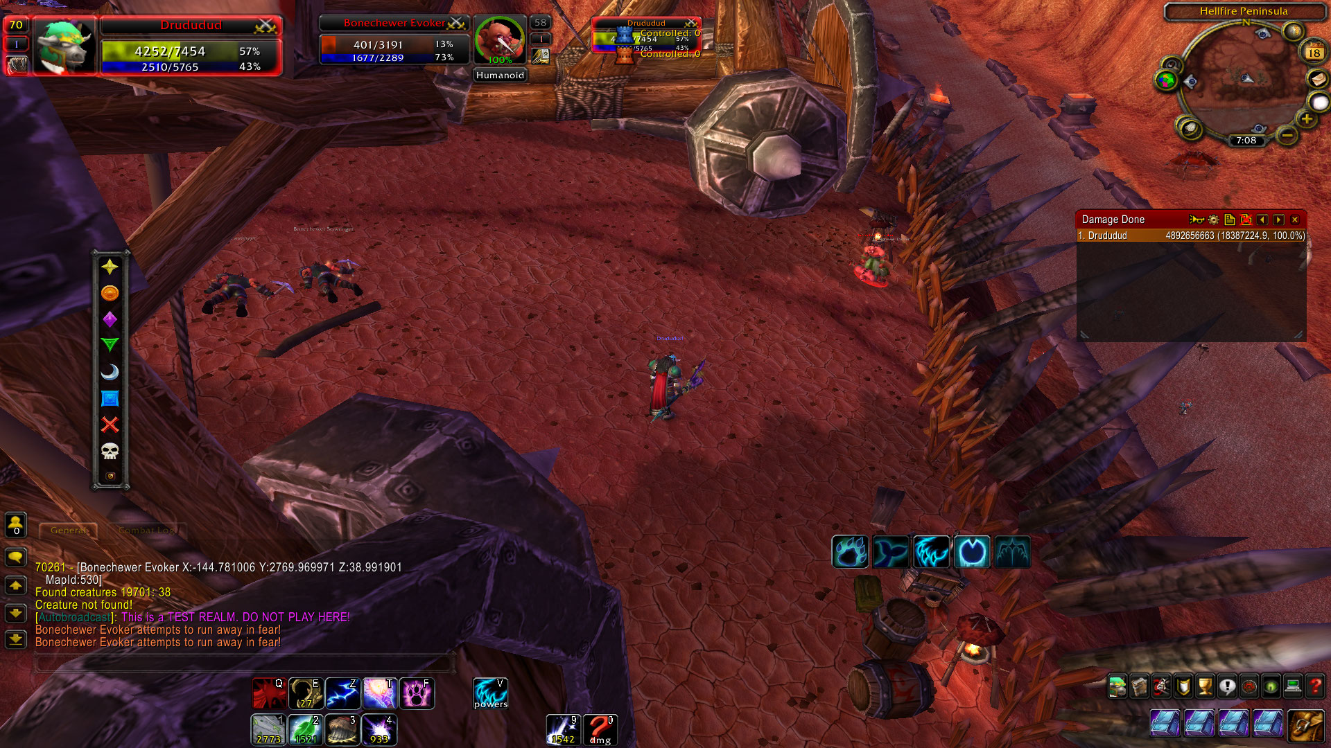 Outland Casters AI broken by flee mechanic · Issue #17298 · azerothcore ...