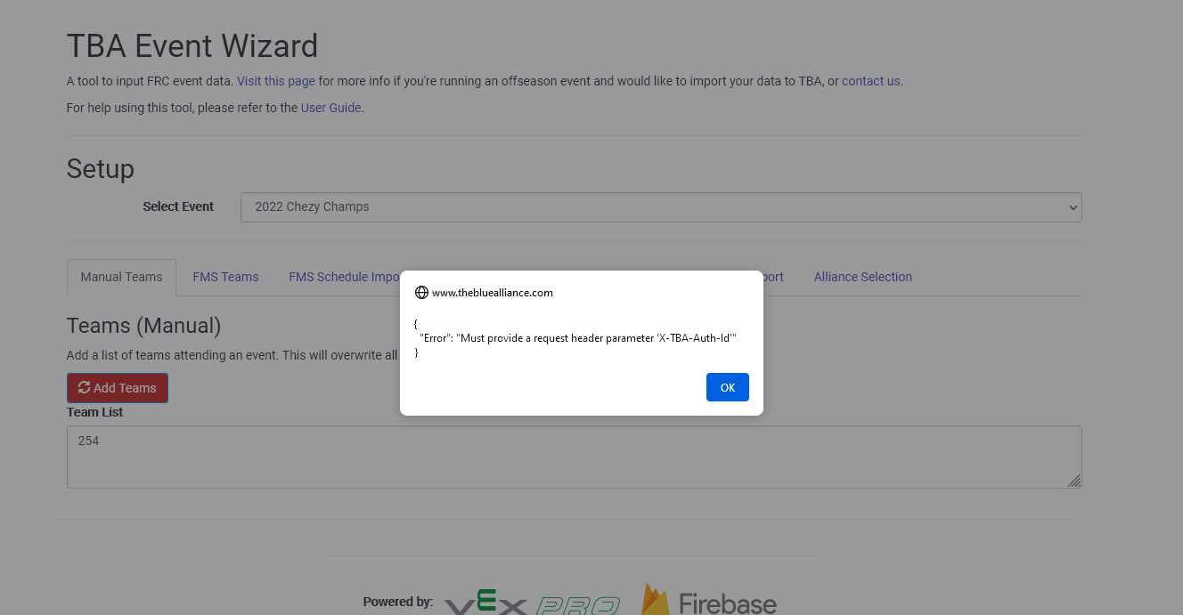 Error on event wizard · Issue #4374 · the-blue-alliance/the-blue-alliance · GitHub