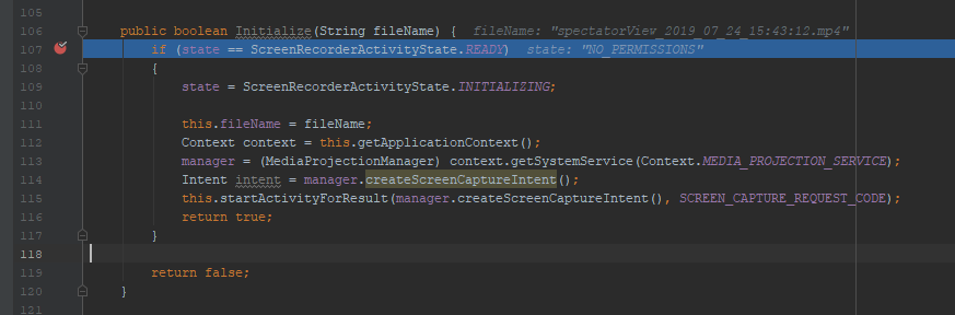 Permission Issue Cannot Record Video In Android Spectator App · Issue