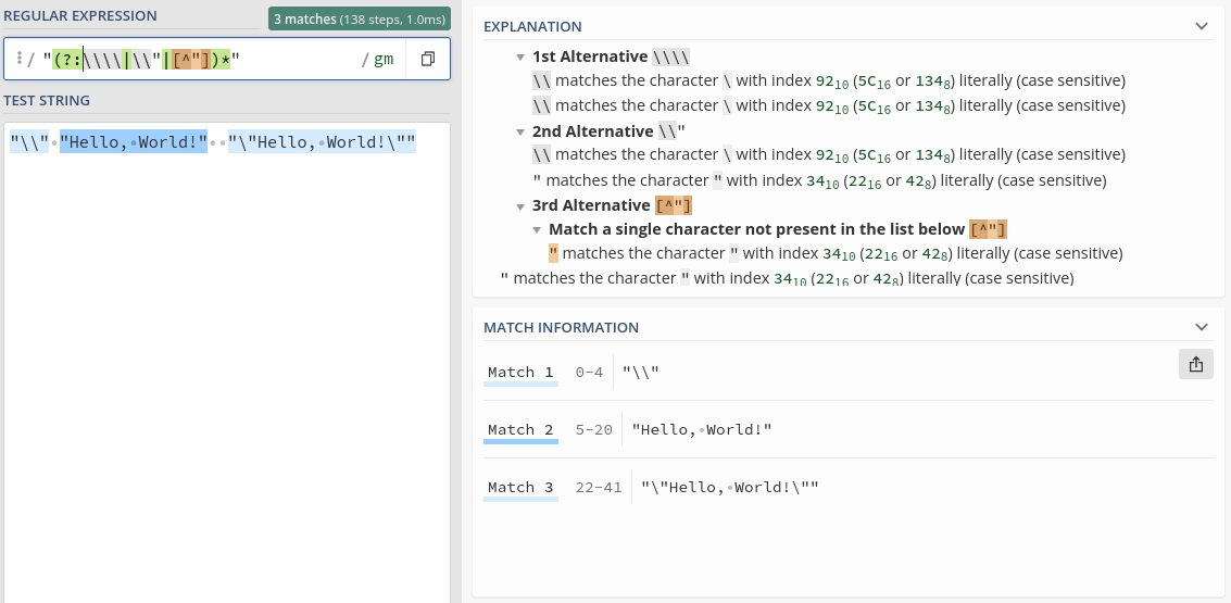 Regular Expressions Are Too Greedy · Issue #2679 · factor/factor · GitHub