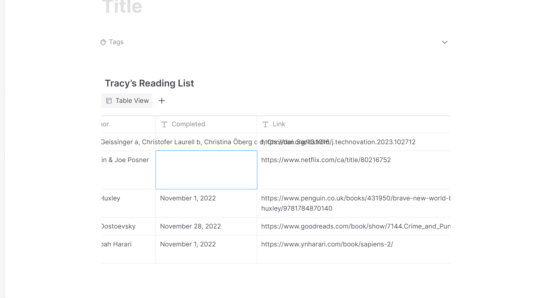 Database Overlap Information · Issue 4420 · Toeverything Blocksuite · Github