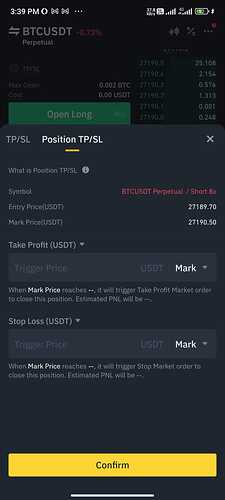 Can Not Set Stop Loss Take Profit Error ‘order Does Not Exist · Issue 137 · Binance Binance