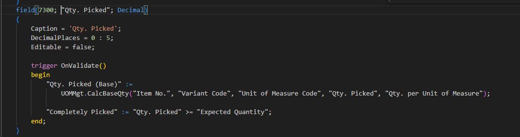 UpdateQtyPickedForOptionalWhsePick issue · Issue #23632 · microsoft/ALAppExtensions · GitHub