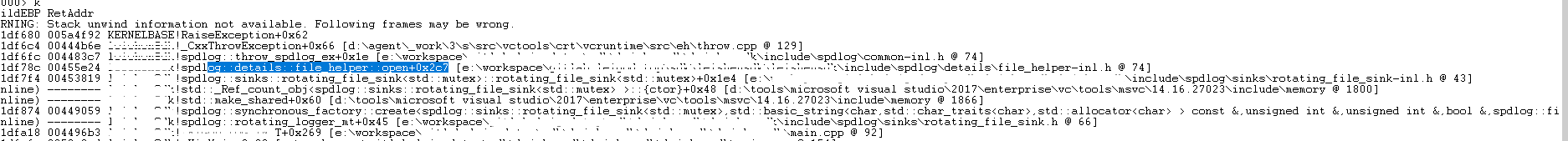 Crash If Log File In Special Path · Issue 2571 · Gabimespdlog · Github 3544