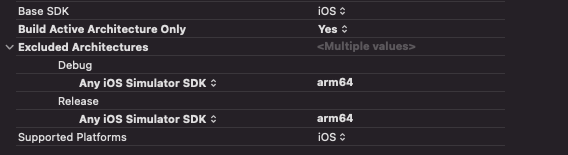 Issues with react-native-google-cast in Xcode 13 on Apple Silicon ...