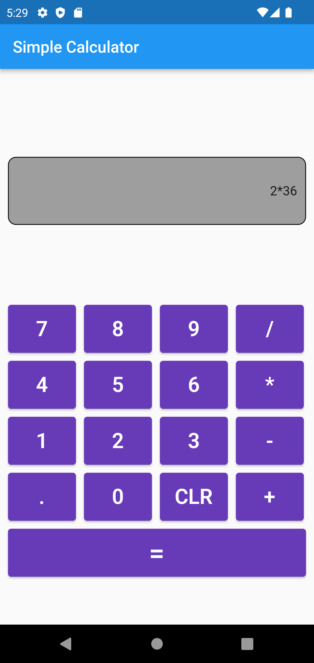GitHub - AbdurazzoqAbdugafforov/Calculatorapp