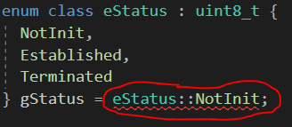 enum initialization bug in source editor in Visual Studio 2019 · Issue ...