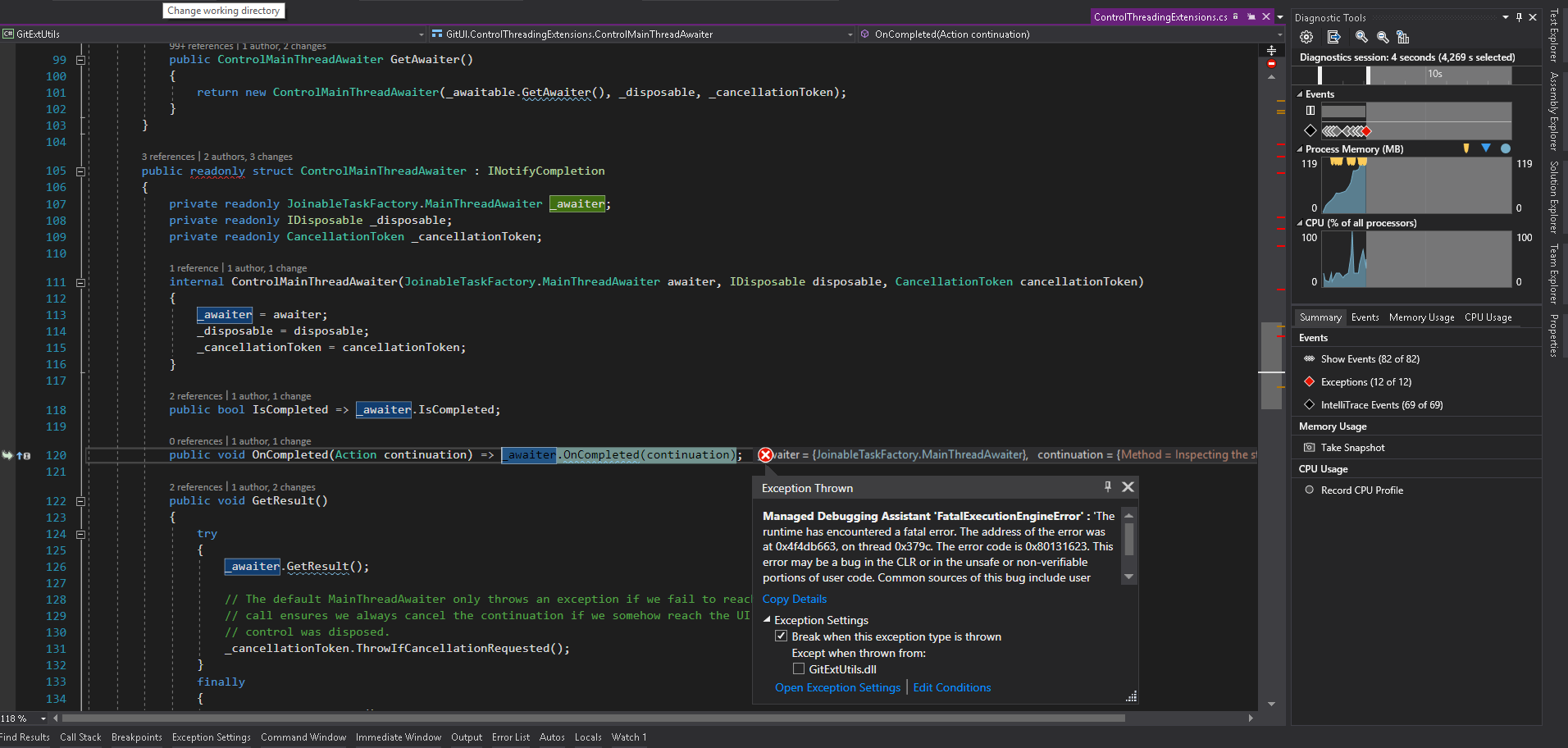Crashes on startup · Issue #5936 · gitextensions/gitextensions · GitHub