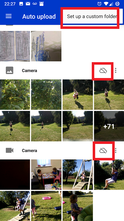 Improve clarity of video and camera auto upload configuration · Issue ...