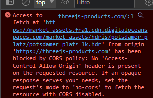 SOLUTION TO CORS POLICY OF DIGITAL OCEAN · Issue #17 · adrianhajdin/project_threejs_ai · GitHub