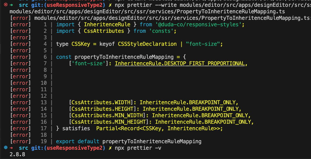 Support TypeScript 4.9 · Issue #13516 · prettier/prettier · GitHub