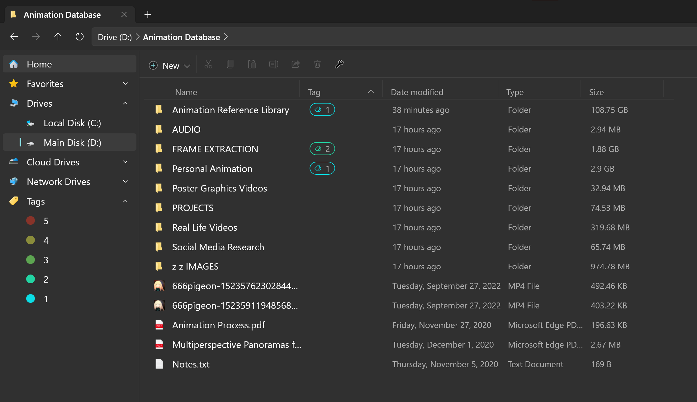 Bug: Tags Wont Sort By or Group By in Sub Folders Upon Reopen · Issue #12487 · files-community ...