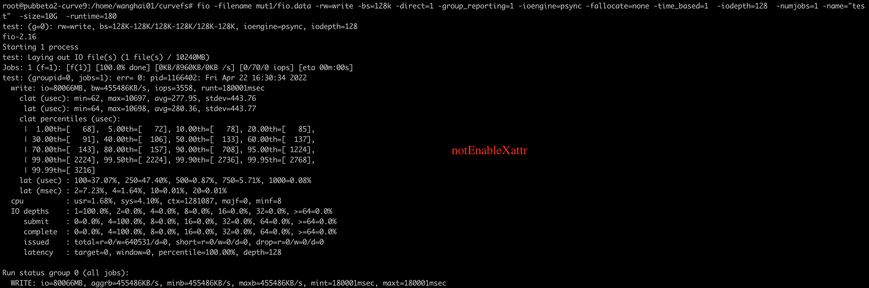 The fuse log shows that FuseOpGetXattr log print too much · Issue #1276 · opencurve/curve · GitHub